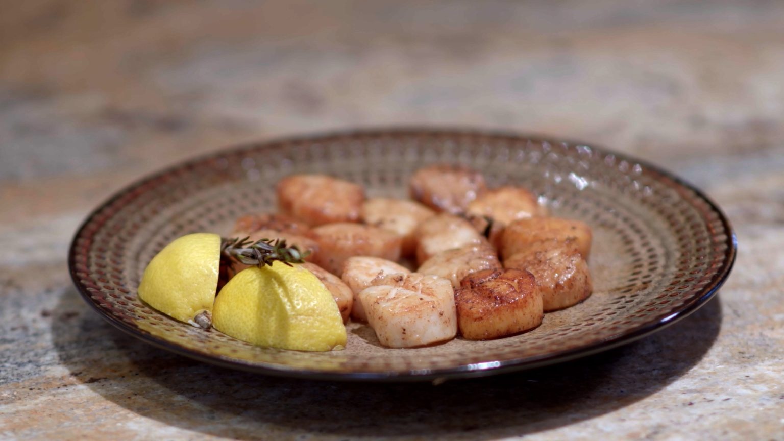 Pan Seared Scallops - Maria Lawton - The Azorean Greenbean